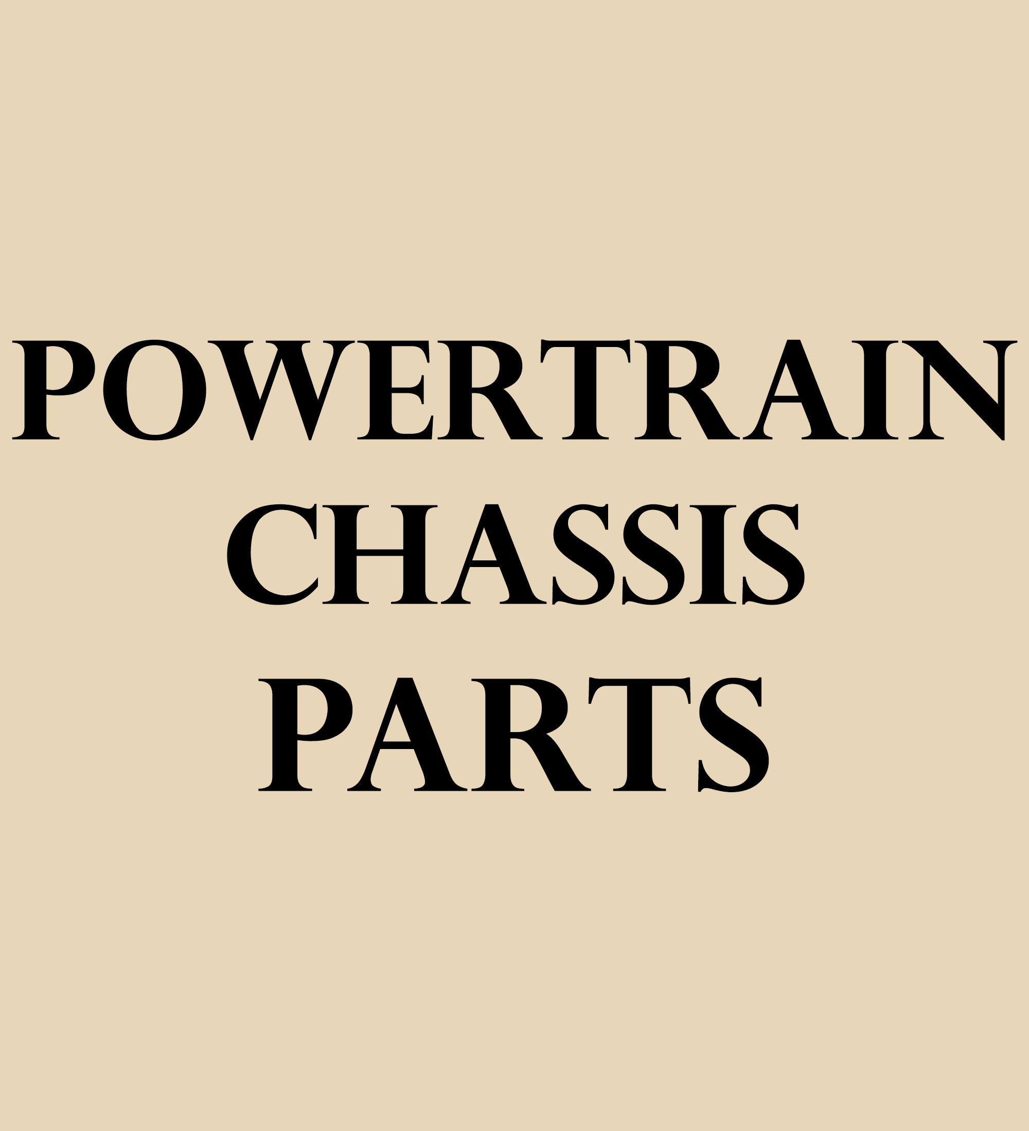 Powertrain / Chassis – Motorstorex